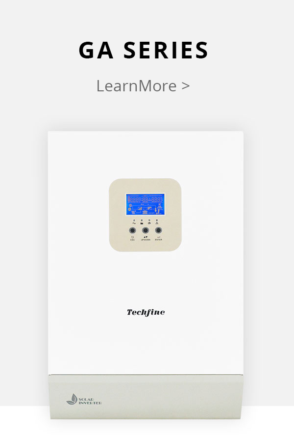 Solar inverter, off-grid home solar system - Techfine
